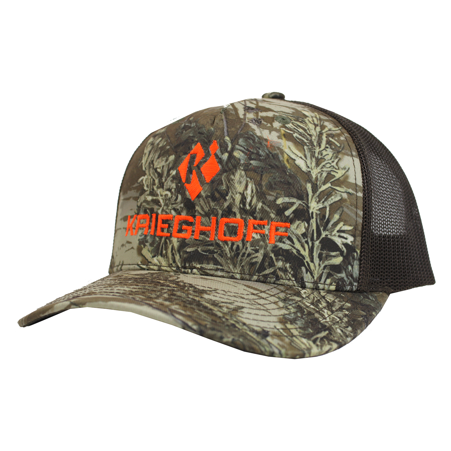 Krieghoff "Richardson" Trucker Hat, Realtree® Max-1/Brown | Krieghoff
